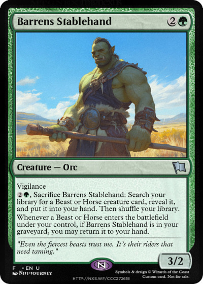 MTGNexus - Barrens Stablehand