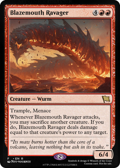 MTGNexus - Blazemouth Ravager