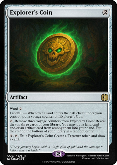 MTGNexus - Explorer’s Coin