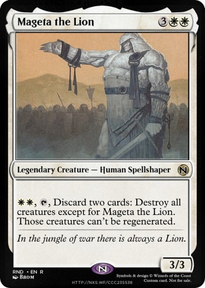 MTGNexus - Mageta the Lion