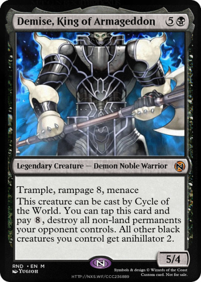MTGNexus - Demise, King of Armageddon