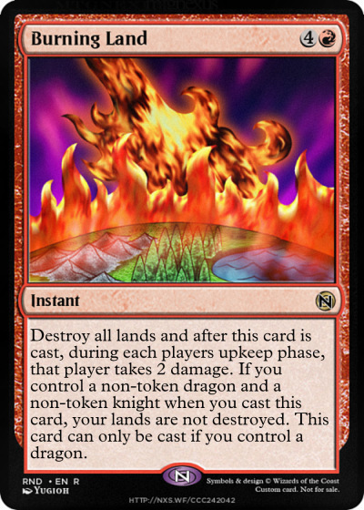 MTGNexus - Burning Land