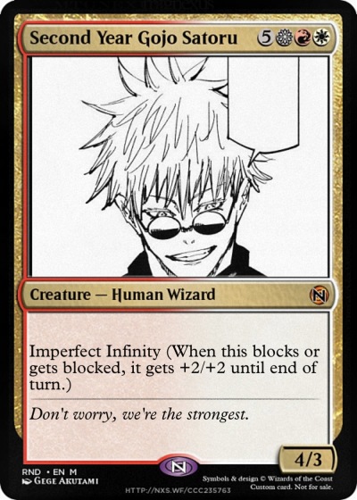 MTGNexus - Second Year Gojo Satoru