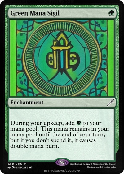 MTGNexus - Green Mana Sigil