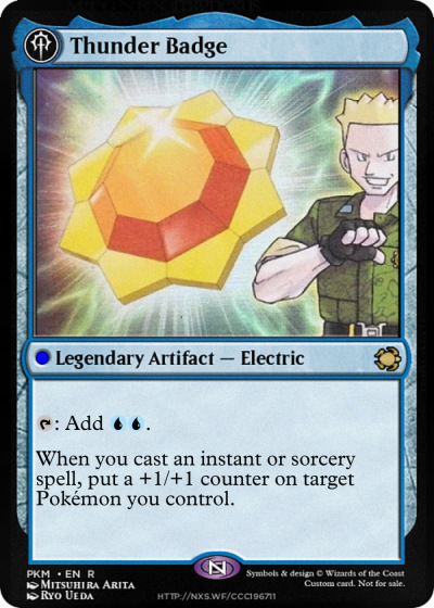 MTGNexus - Vermillion City Gym // Thunder Badge