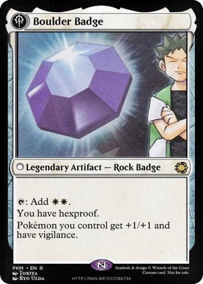 MTGNexus - Pewter City Gym // Boulder Badge