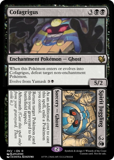 MTGNexus - Cofagrigus // Spirit Juggling