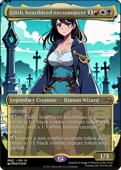 MTGNexus - Lilith, heartbleed necromancer
