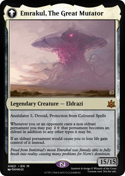 MTGNexus - Return of The Eldrazi // Emrakul, The Great Mutator