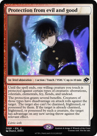 MTGNexus - Protection from evil and good