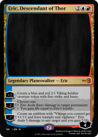 MTGNexus - Eric, Descendant of Thor