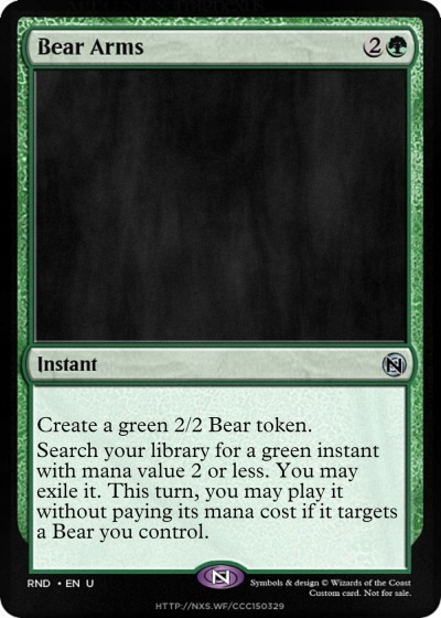 MTGNexus - Bear Arms