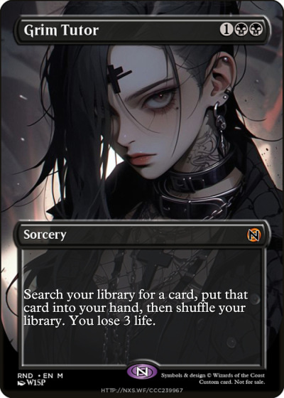 MTGNexus - Grim Tutor