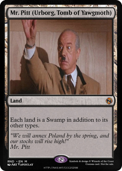 MTGNexus - Mr. Pitt (Urborg, Tomb of Yawgmoth)