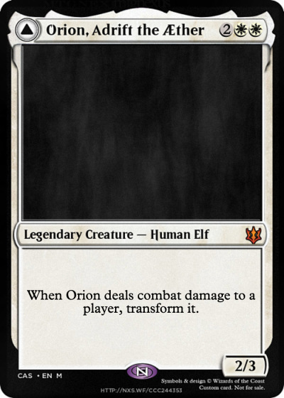 MTGNexus - Orion, Missing // Orion, Heart of the Astral