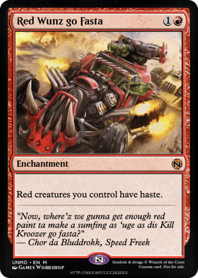 MTGNexus - Red Wunz go Fasta