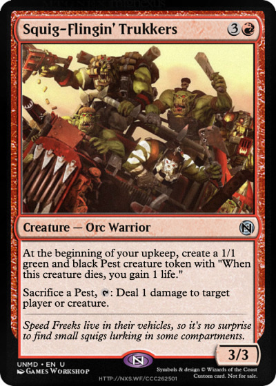 MTGNexus - Squig-Flingin' Trukkers