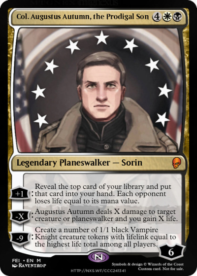 MTGNexus - Col. Augustus Autumn, the Prodigal Son
