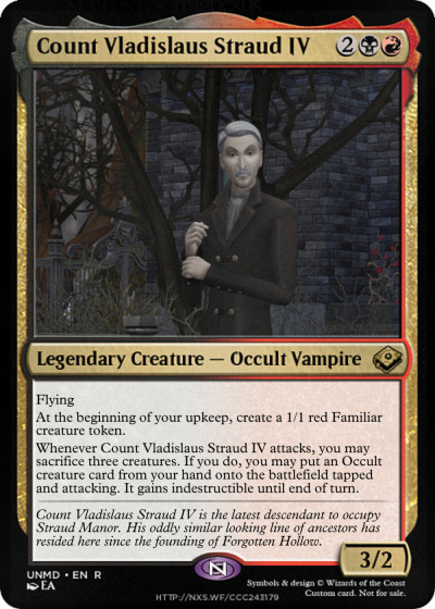 MTGNexus - Count Vladislaus Straud IV
