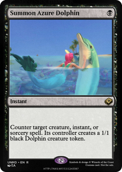 MTGNexus - Summon Azure Dolphin