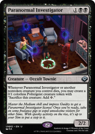 MTGNexus - Paranormal Investigator