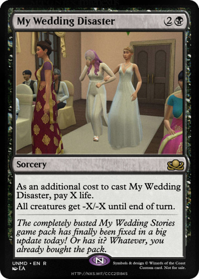 MTGNexus - My Wedding Disaster