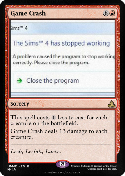 MTGNexus - Game Crash
