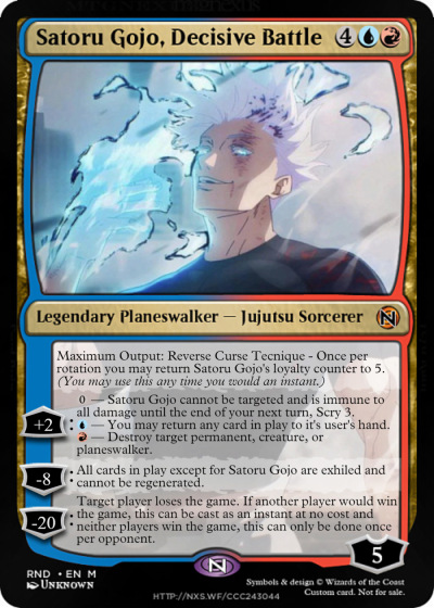 MTGNexus - Satoru Gojo, Decisive Battle