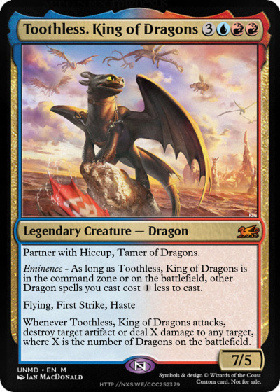 MTGNexus - Toothless. King of Dragons