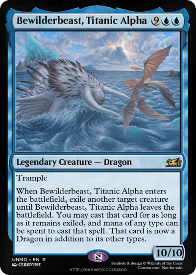 MTGNexus - Bewilderbeast, Titanic Alpha