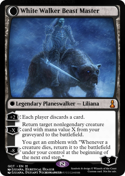 MTGNexus - White Walker Hunter // White Walker Beast Master