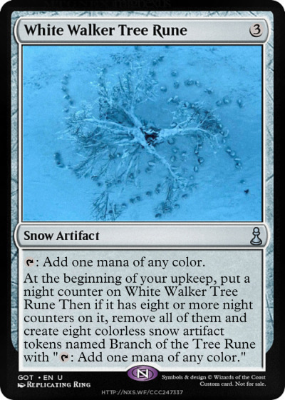 MTGNexus - White Walker Tree Rune
