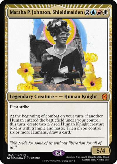 MTGNexus - Marsha P. Johnson, Shieldmaiden