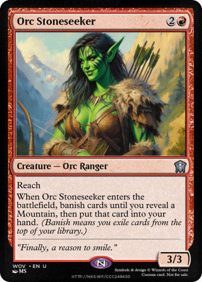 MTGNexus - Orc Stoneseeker
