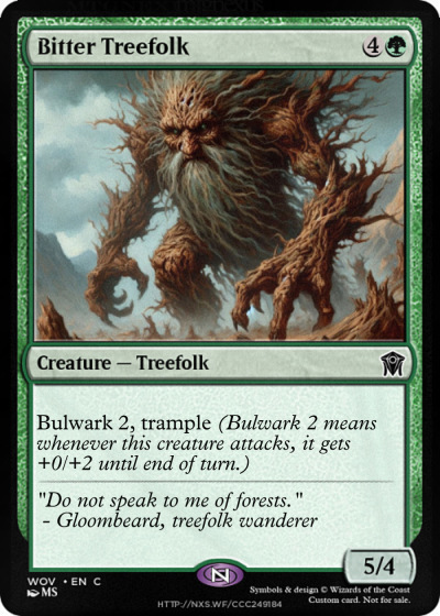 MTGNexus - Bitter Treefolk