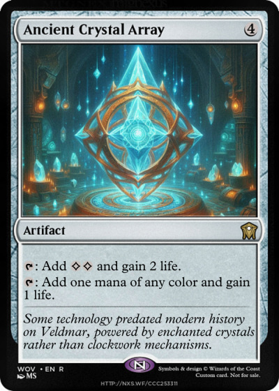 MTGNexus - Ancient Crystal Array
