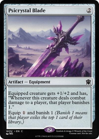MTGNexus - Psicrystal Blade