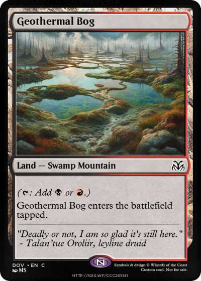 MTGNexus - Geothermal Bog