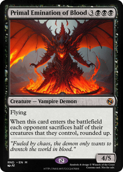 MTGNexus - Primal Emination of Blood