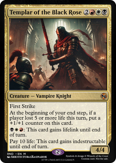 MTGNexus - Templar of the Black Rose