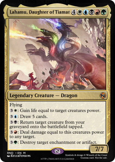 MTGNexus - Lahamu, Daughter of Tiamat