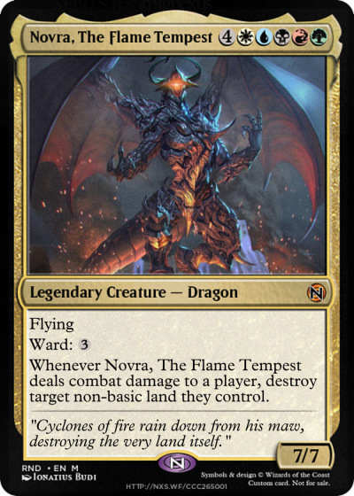MTGNexus - Novra, the Flame Tempest