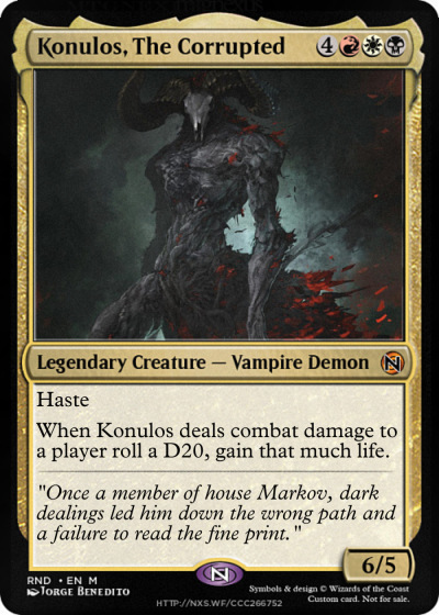 MTGNexus - Konulos, The Corrupted