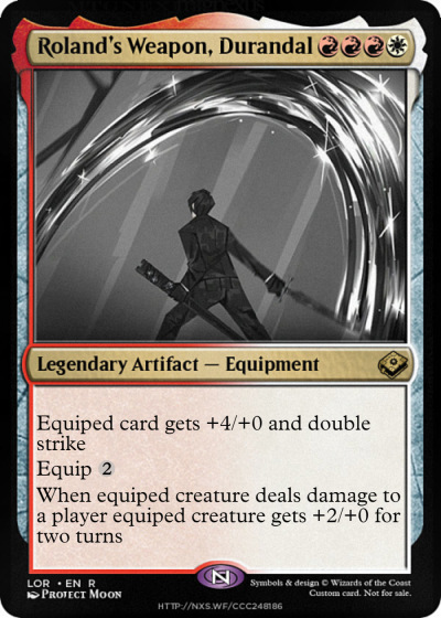 MTGNexus - Roland's Weapon, Durandal
