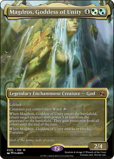 MTGNexus - Magdros, Goddess of Unity