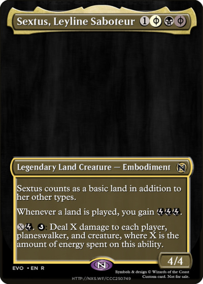 MTGNexus - Sextus, Leyline Saboteur