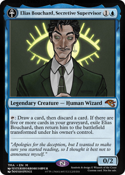 MTGNexus - Elias Bouchard, Secretive Supervisor // Jonah Magnus, Pupil of t