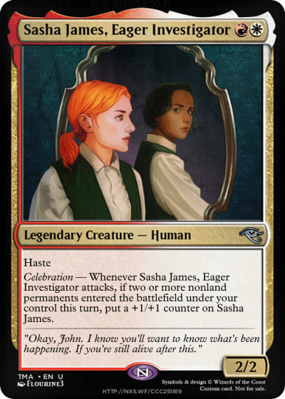 MTGNexus - Sasha James, Eager Investigator