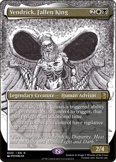 MTGNexus - Vendrick, Fallen King