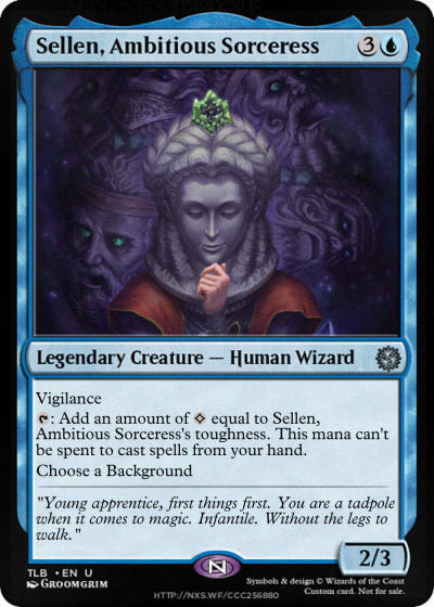 MTGNexus - Sellen, Ambitious Sorceress